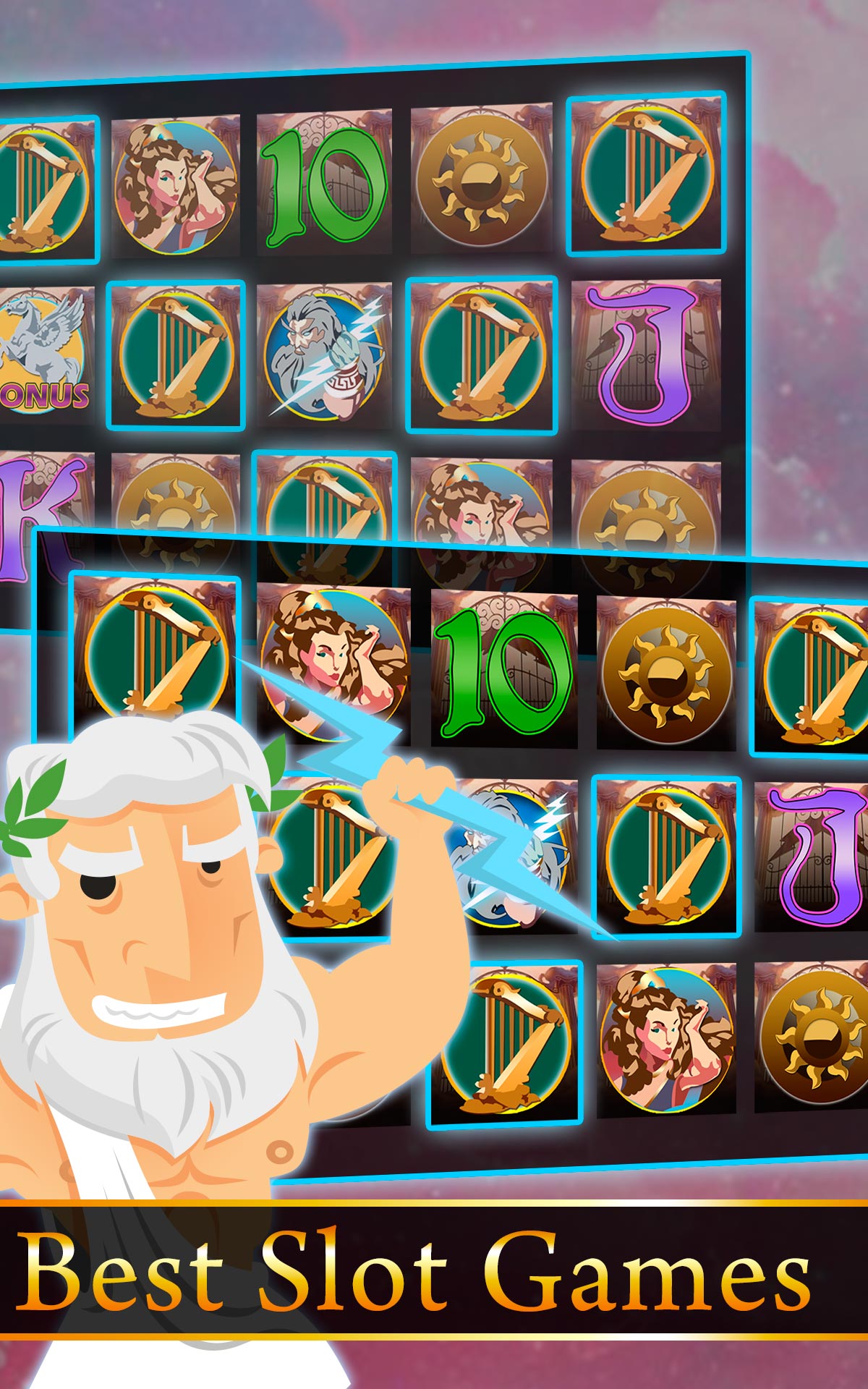 Zeus Thunder Slot Machine - FREE Amazing Spins NOW - App on Amazon Appstore