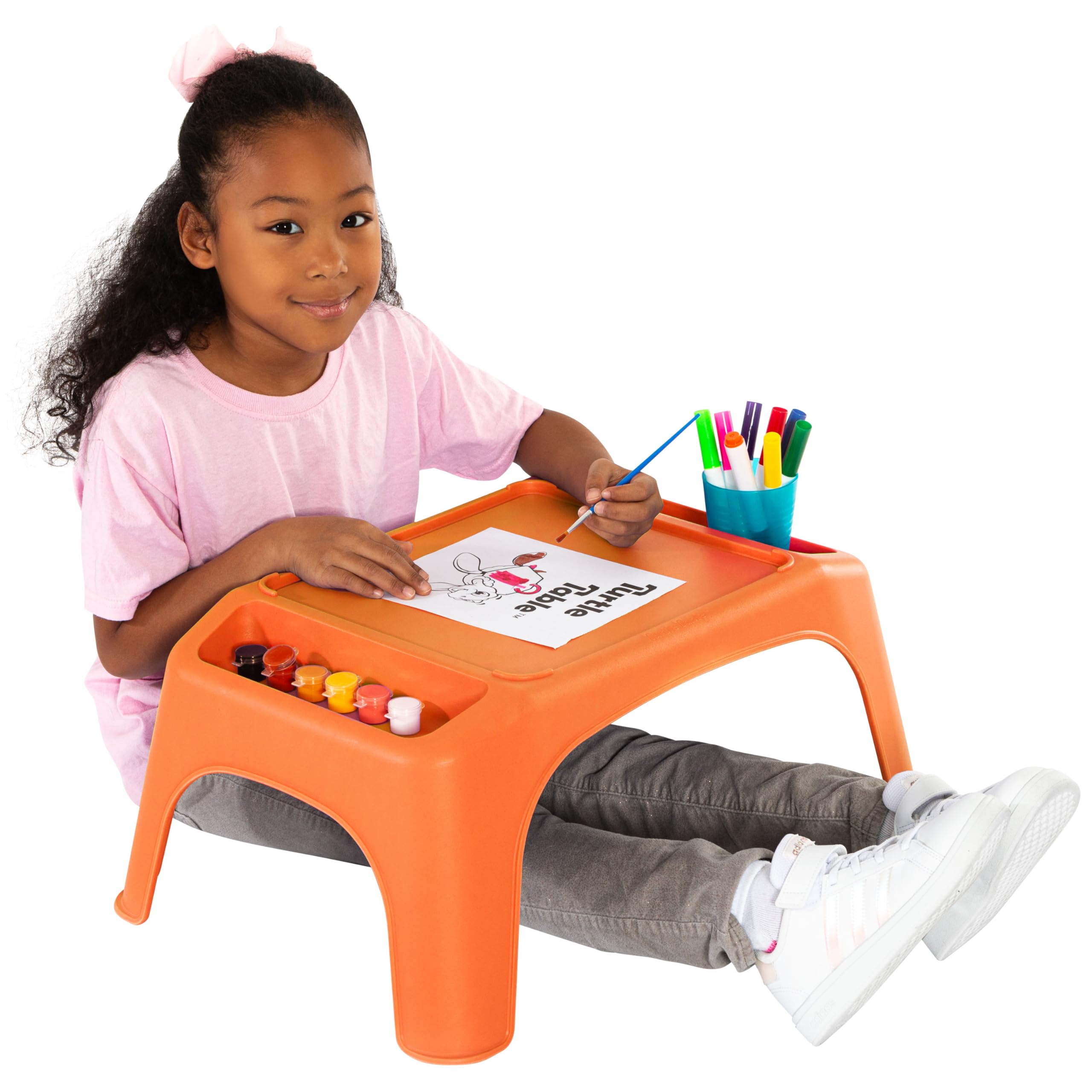 Snapklik.com : LapGear Turtle Table Kids Activity Lap Desk Tray