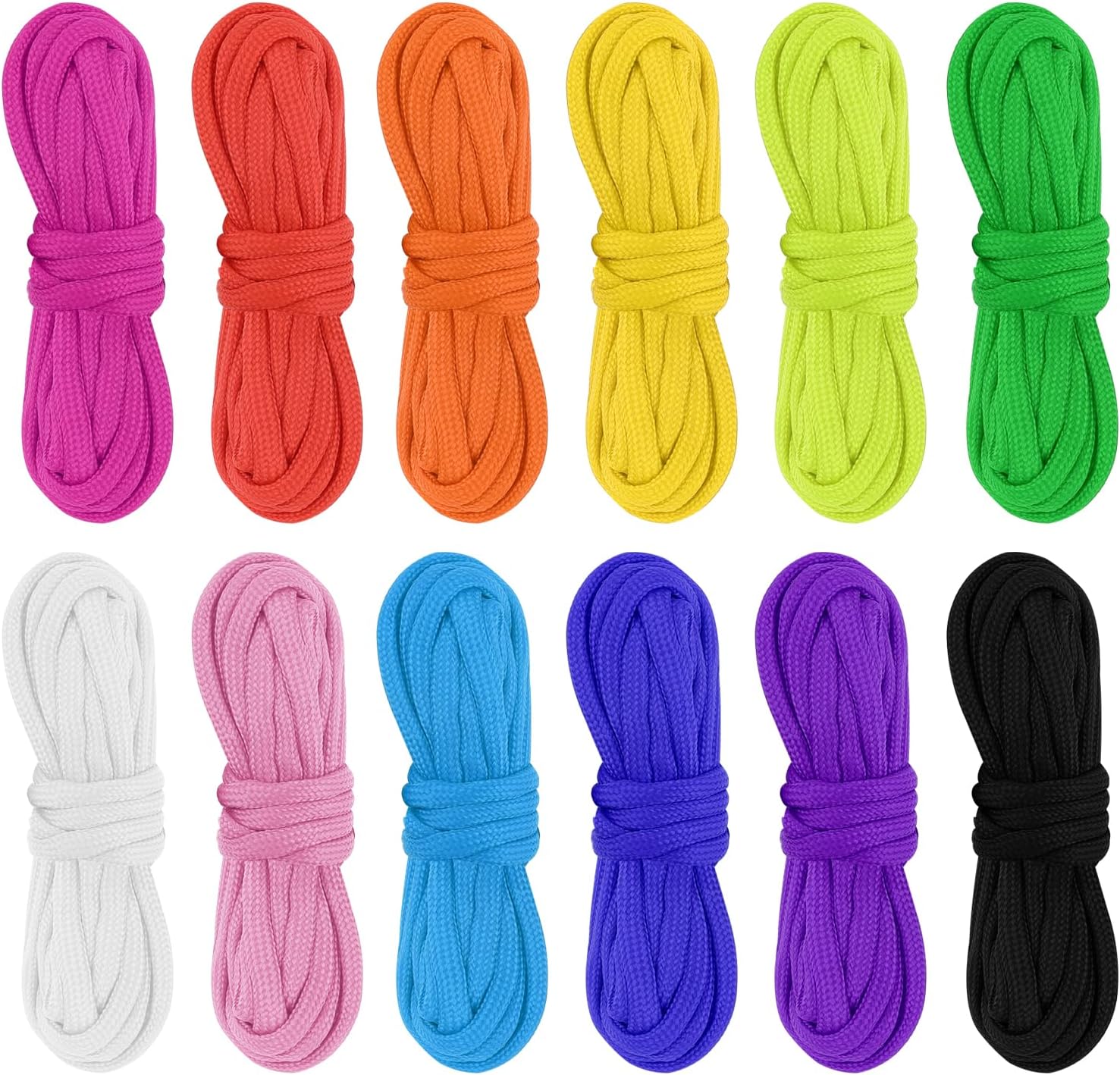 Paracord Cord, 10 Pcs 550 Multifunction Tent Rope Parachute Cord ...