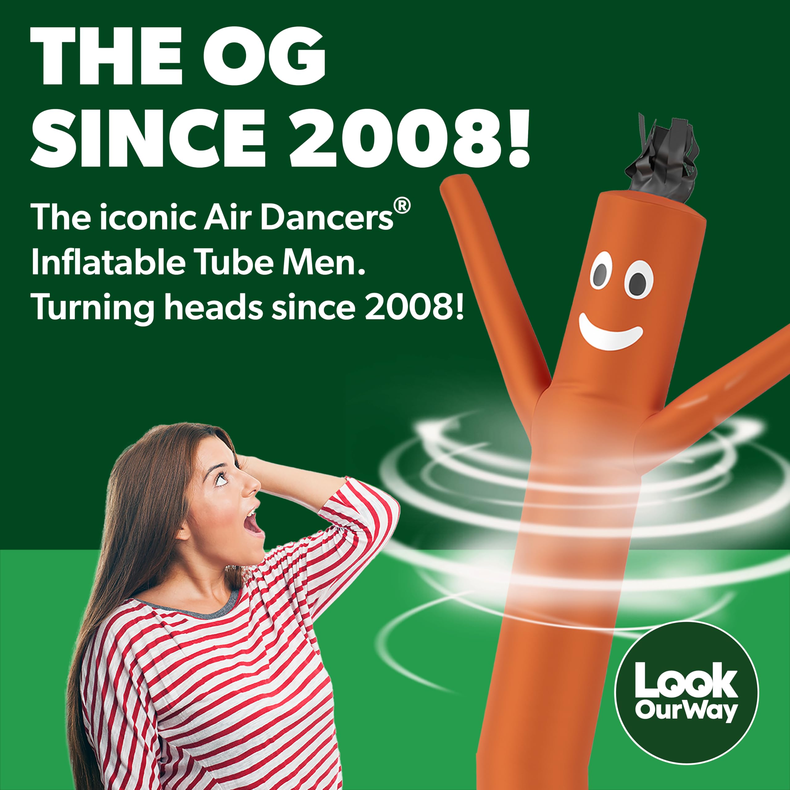 Snapklik.com : LookOurWay Air Dancers Wacky Waving Inflatable Tube Guy ...