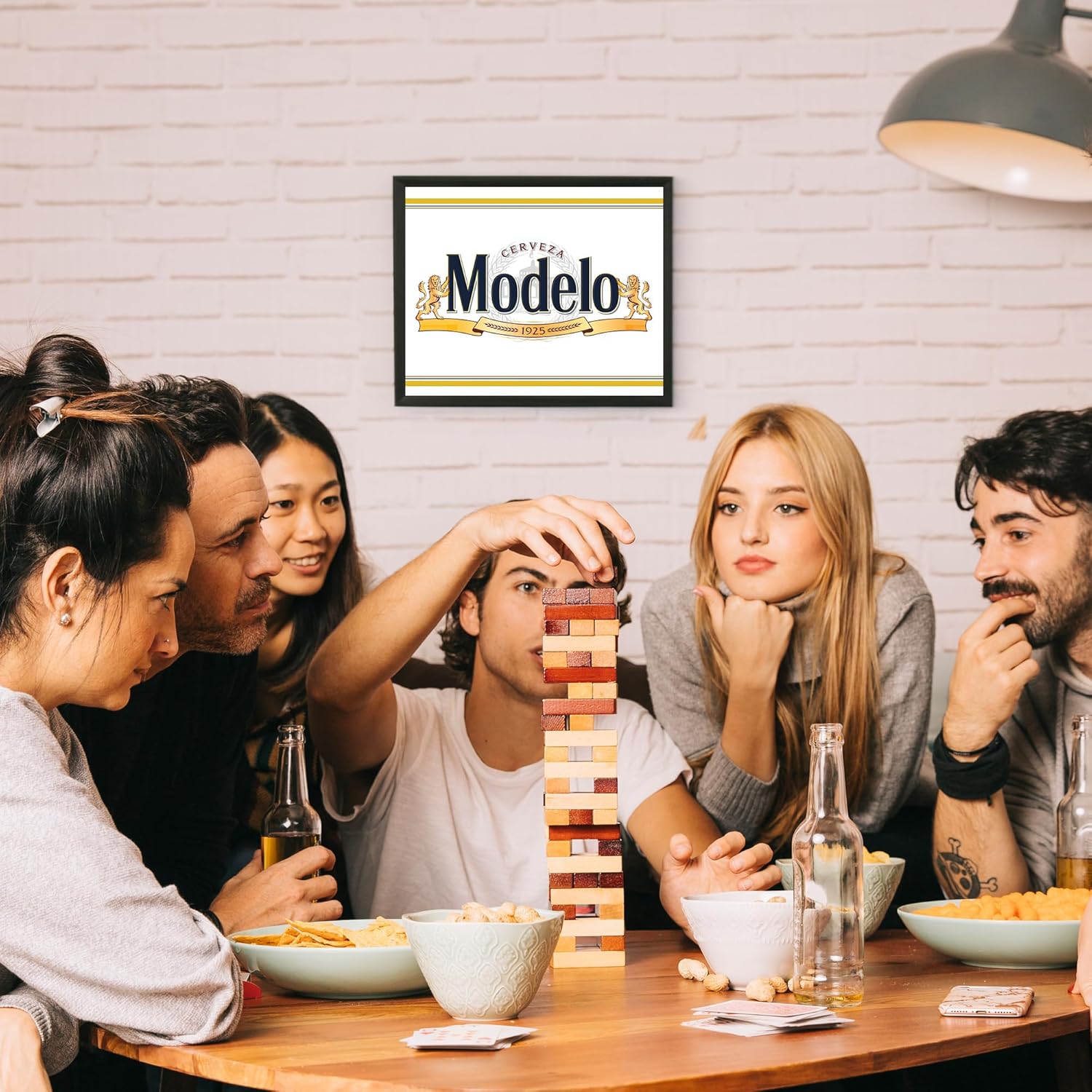 Modelo Beer- Logo Poster Print- 10 x 8″ Wall Decor Print-Ready To Frame ...