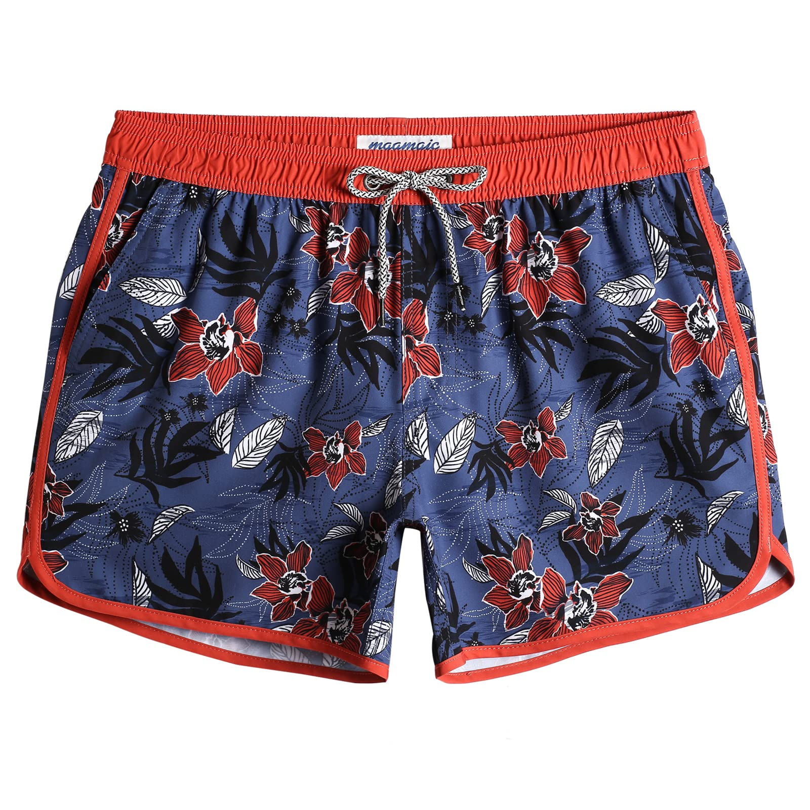 1 x Brand New MaaMgic Mens Swimming Shorts Vintage Swimming Trunks ...