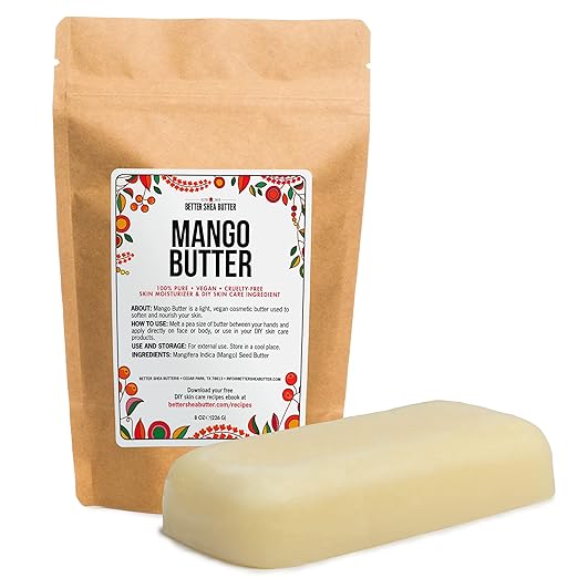Amazon.com : Better Shea Butter Raw Mango Butter | 100% Natural ...