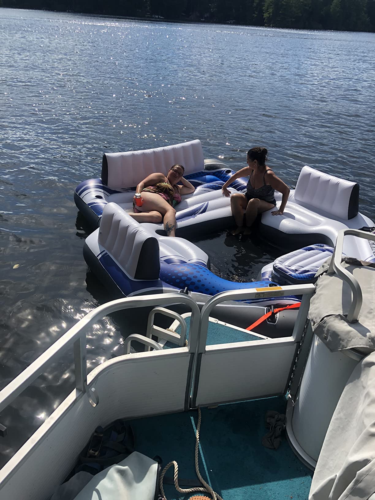 $28/mo - Finance Intex Blue Tropic Inflatable Lake or Swimming Pool ...