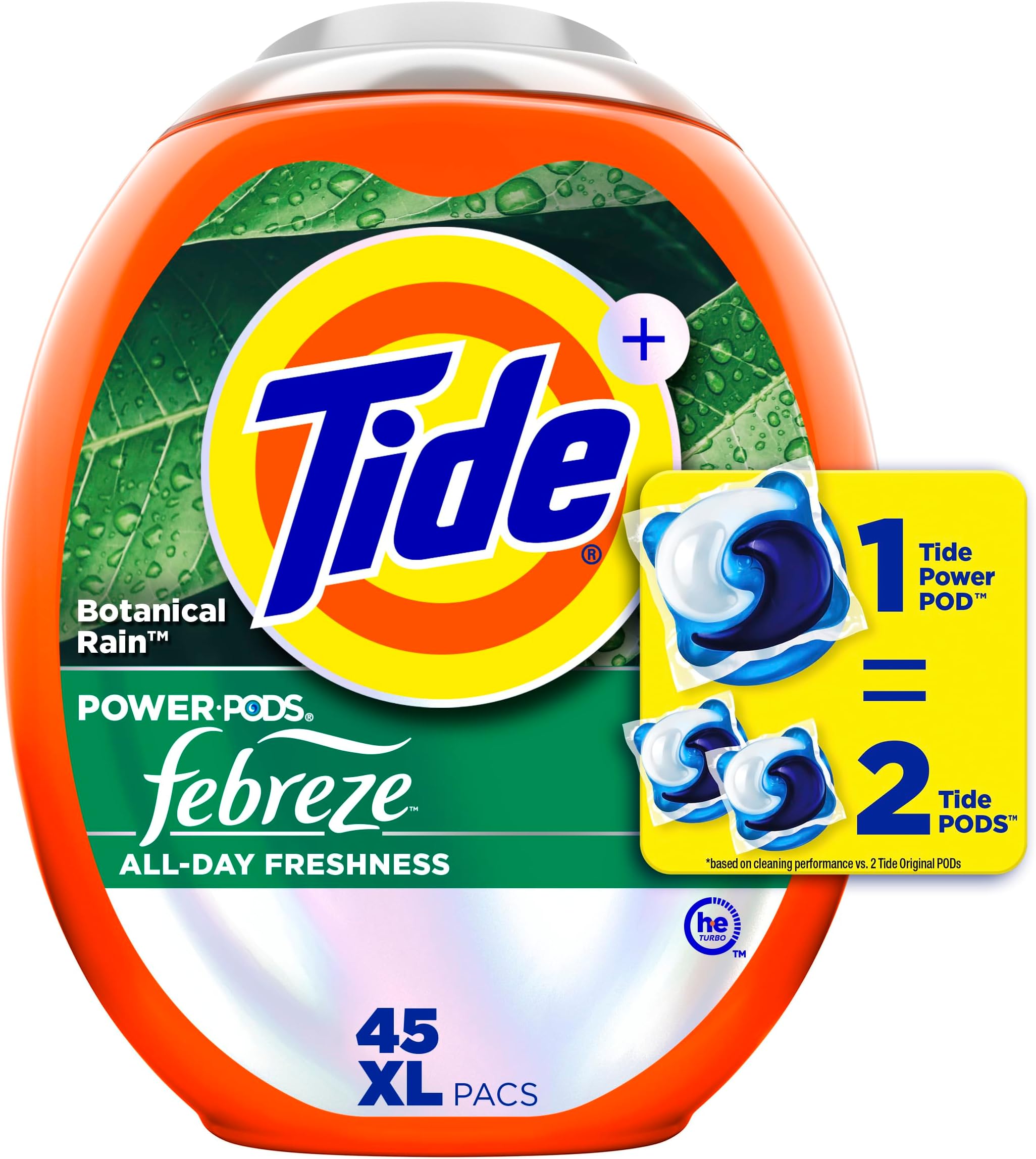 Amazon.com: Tide Power Pods Laundry Detergent Pacs with Febreze ...