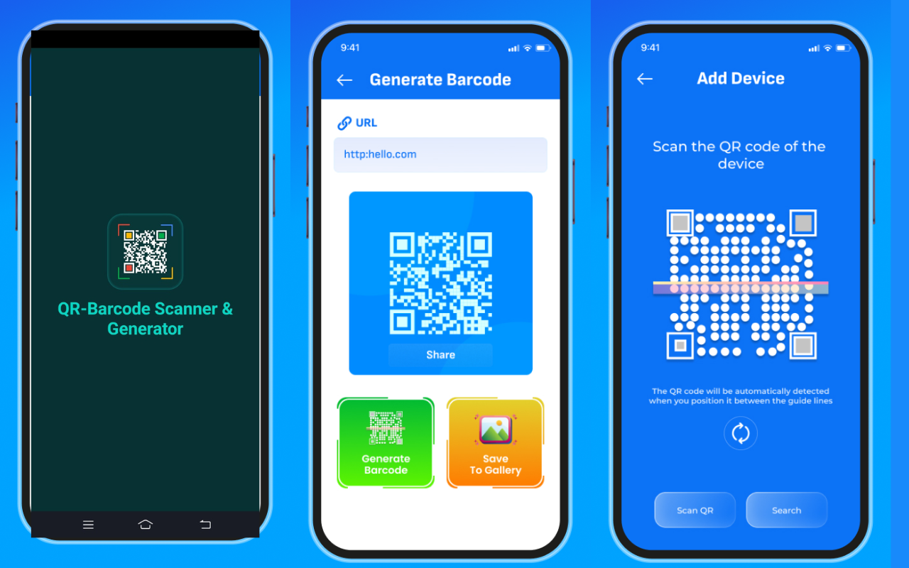 QR Barcode Scanner and Generator - App on Amazon Appstore