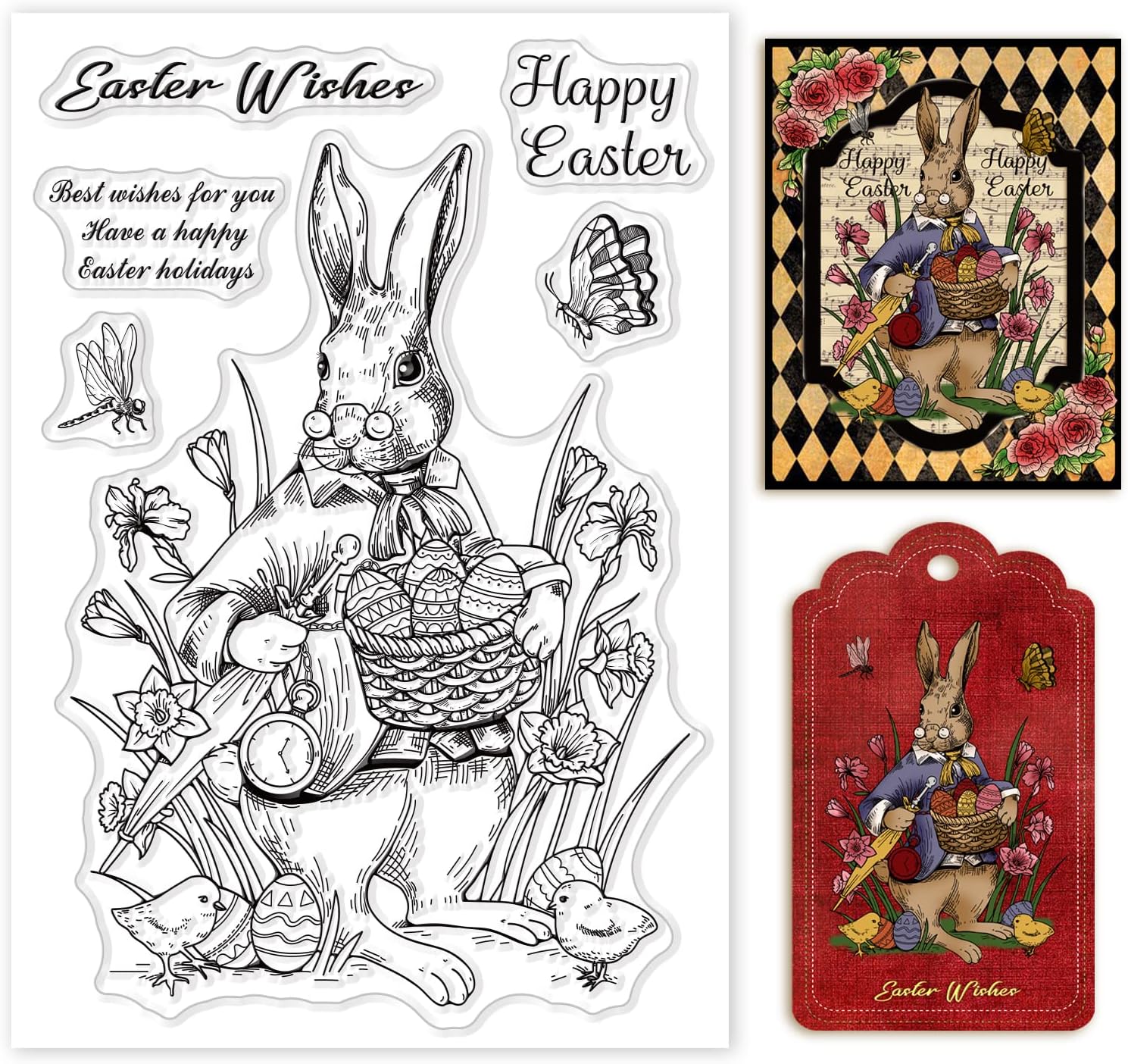 Amazon.com: GLOBLELAND Human Body Silicone Clear Stamp Spine Brain ...