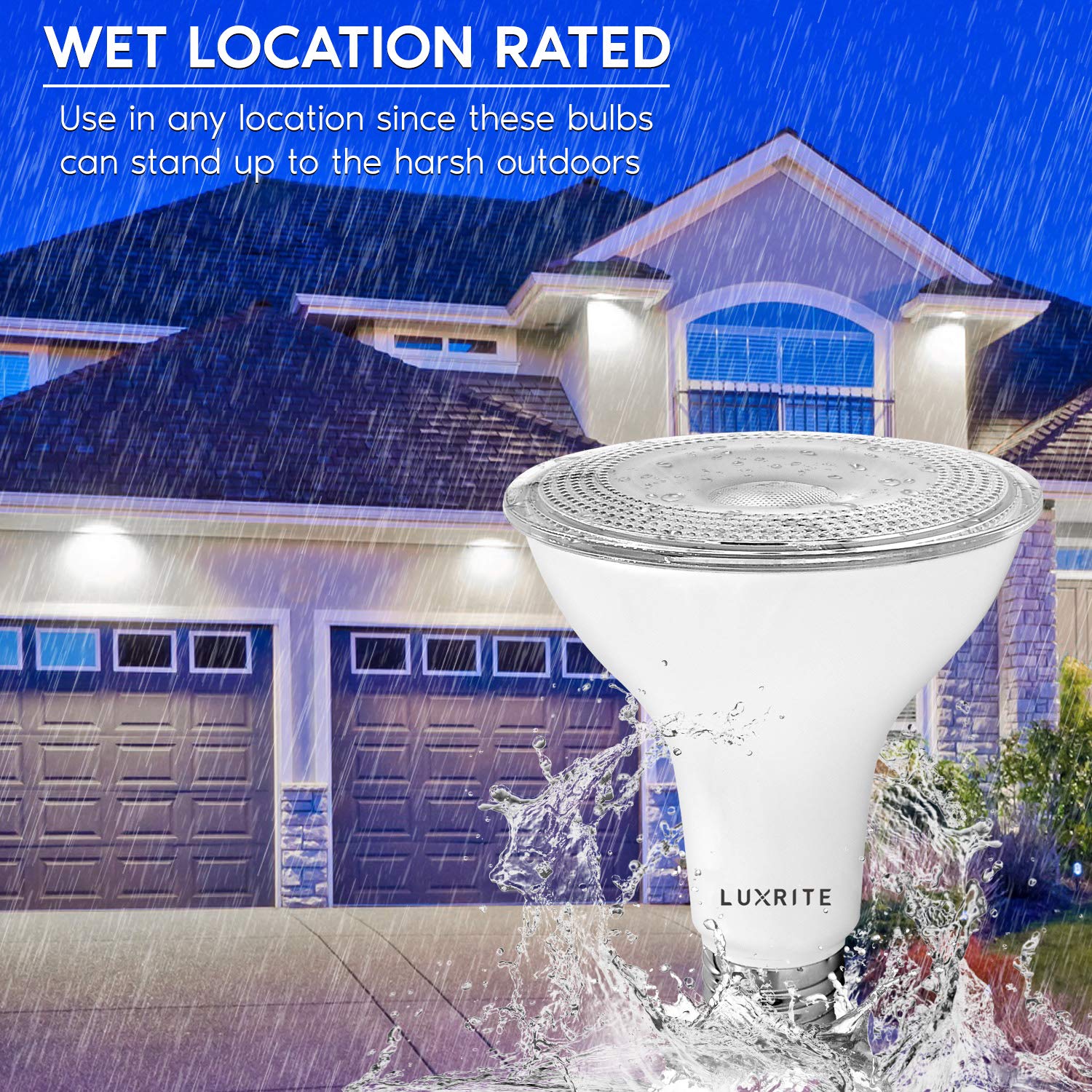 Snapklik.com : 6 Pack LED PAR30 Flood Light Bulb, 75W Equivalent, 4000K ...