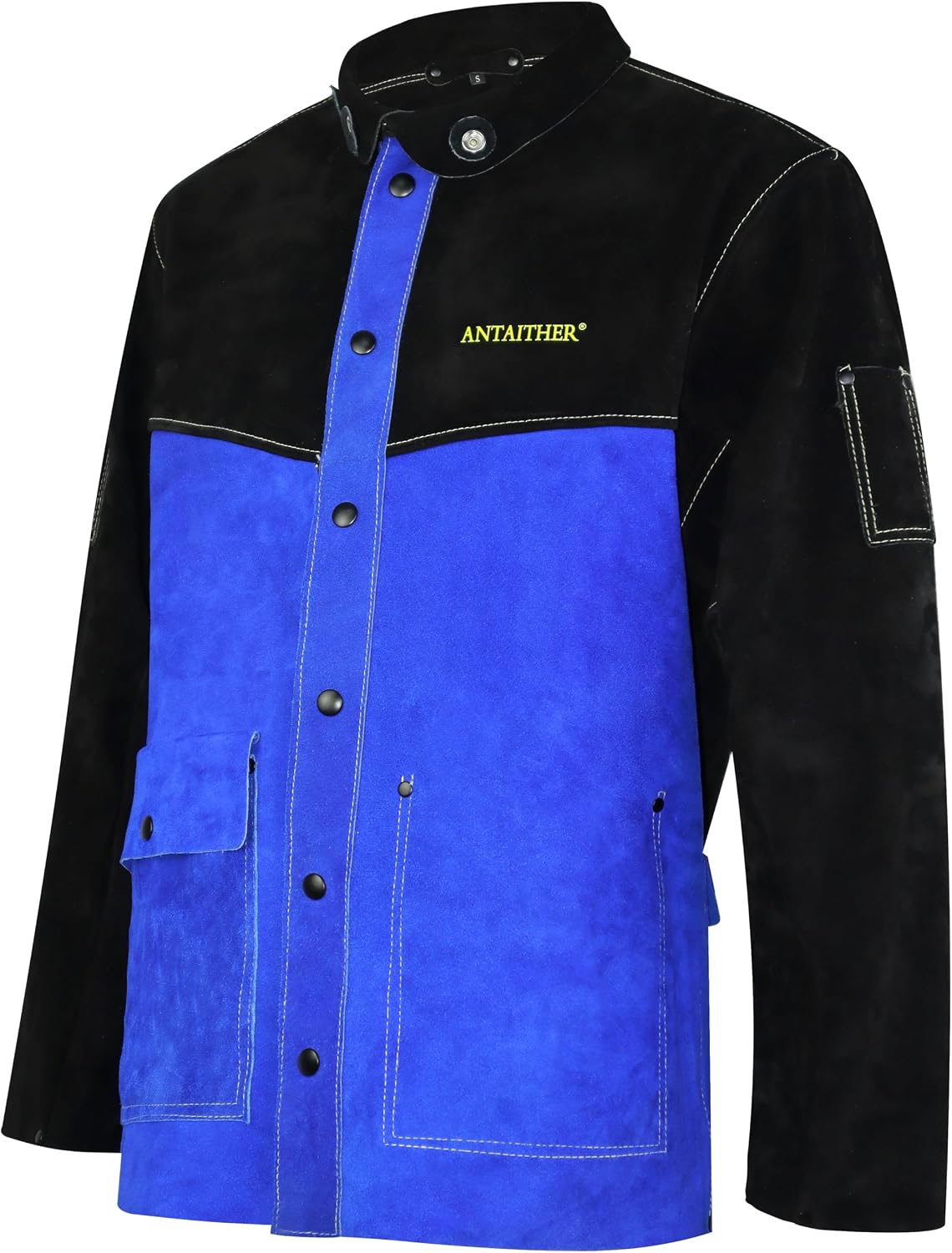 Amazon.com: ANTAITHER Leather Welding Jacket - Exceptional Heat and ...