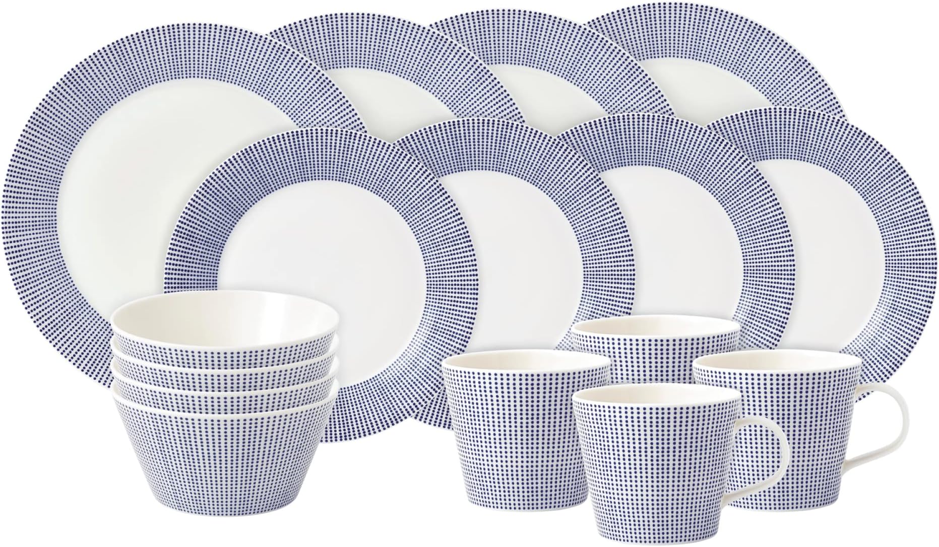 Amazon.com | Royal Doulton Pacific Splash 16-Piece Dinnerware Set ...