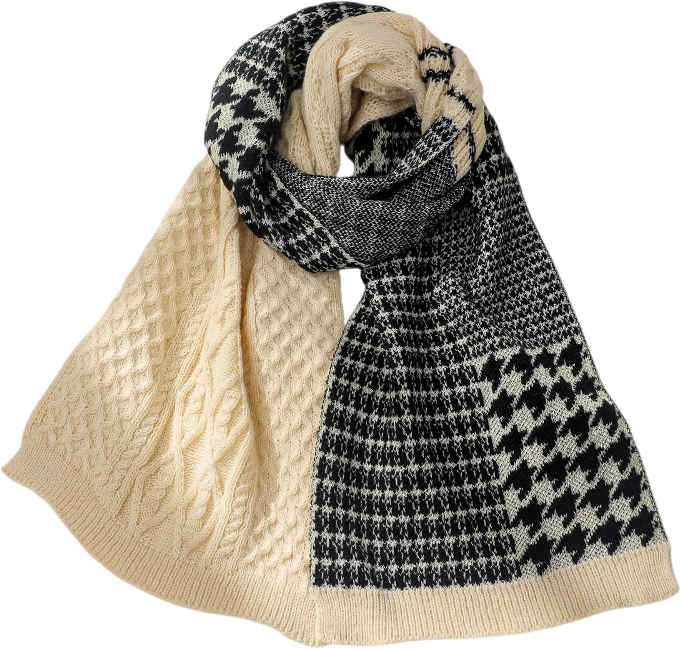 Amazon.com: Thermal Scarf for Women Winter Scarf Classic Plaid Scarf ...