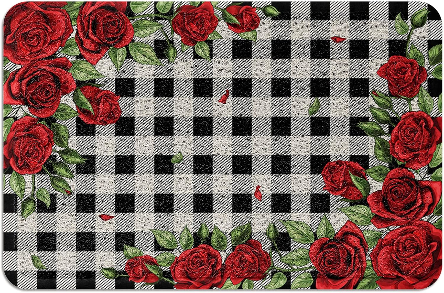 Amazon.com: Doormat Entrance Rugs Welcome Mats, Valentines Outdoor ...