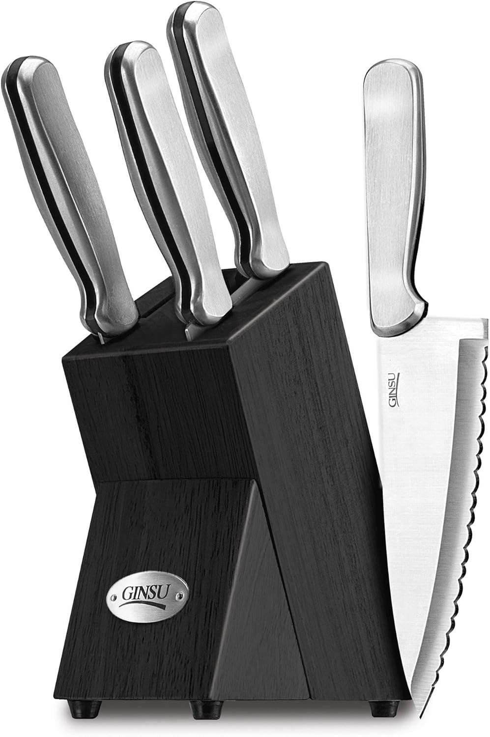 Amazon.com: Ginsu Kotta Series Japanese 420J2 Stainless Steel 5-Piece ...