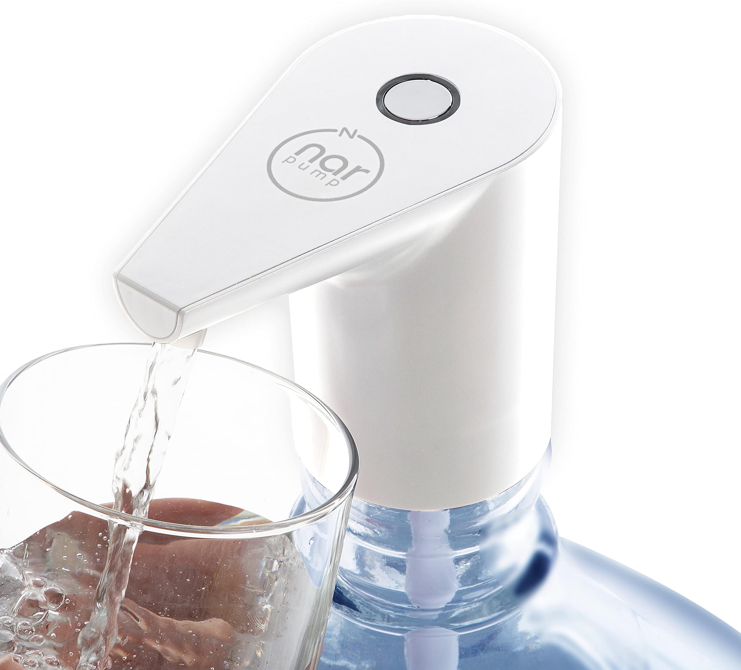 Narpump Whisper Ultra Silent, Very Fast Electric Water Bottle Pump ...
