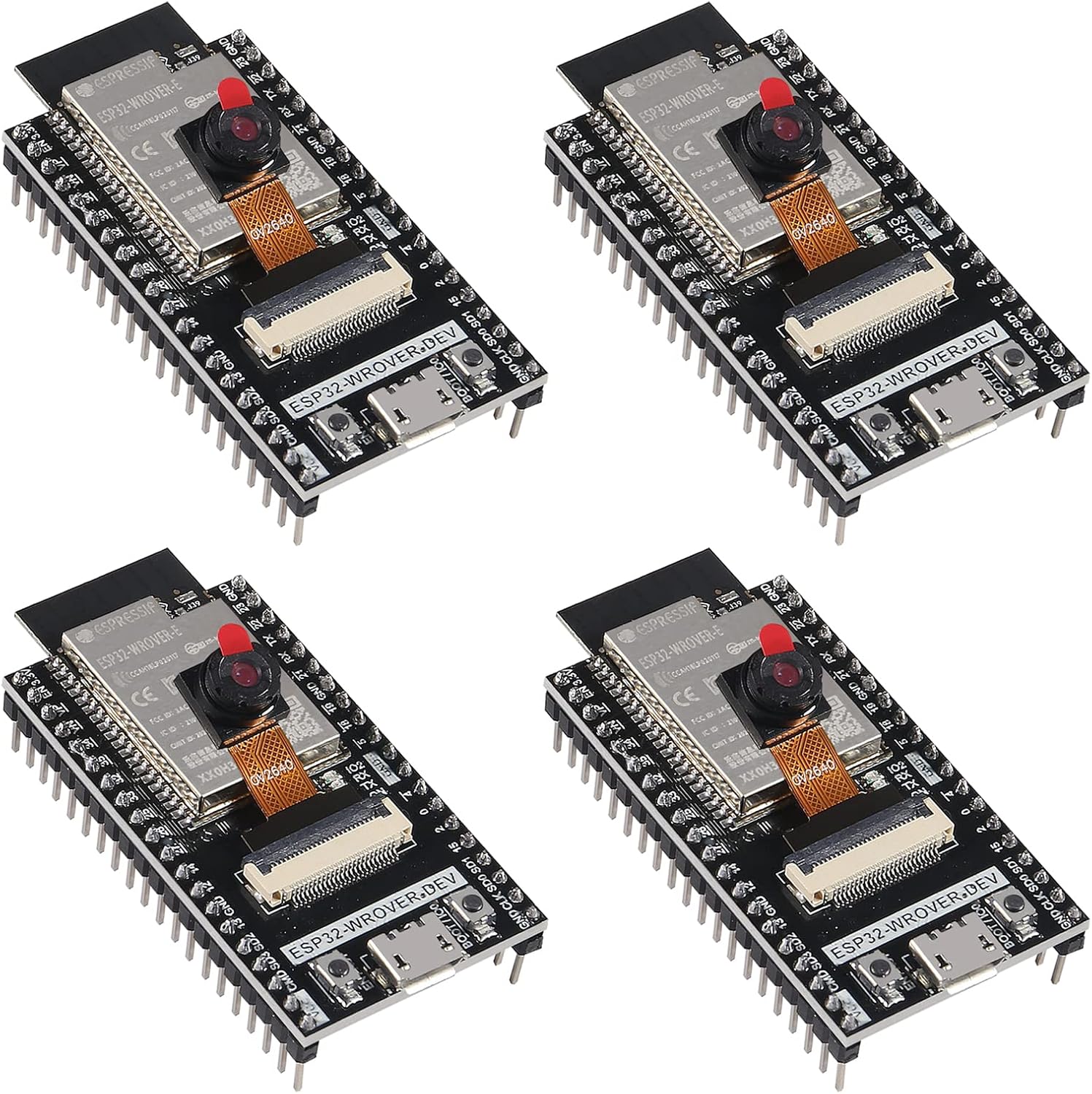 Aceirmc 4pcs Esp32 Devkitc Core Board Esp32 Development Board Esp32 Wroom 32d Wifi 2784