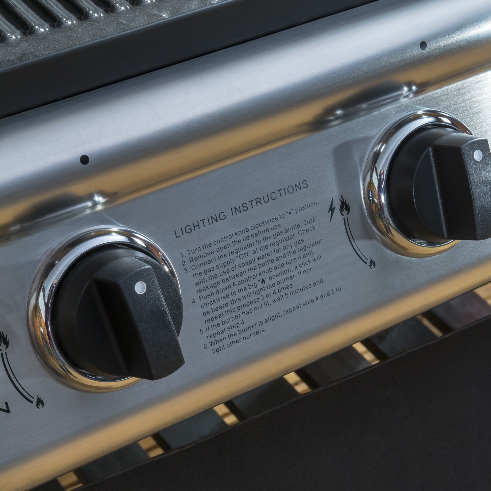 Fire Mountain Everest 4 Burner Gas Barbecue | Premium Stainless Steel ...