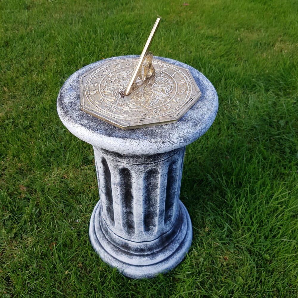 The Metal Foundry Outdoor Sundial Stand Plinth Sundials Pedestal ...