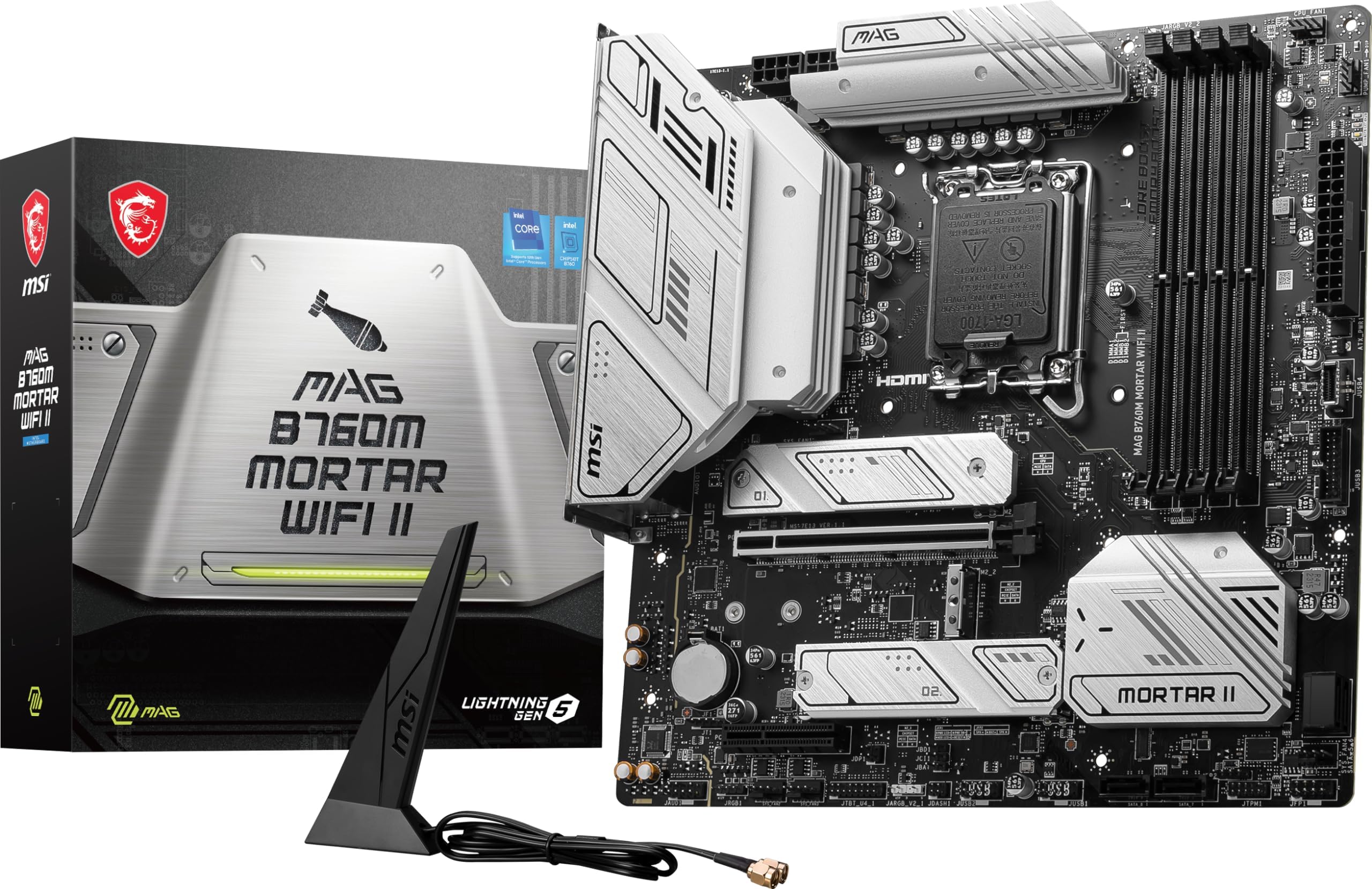 Amazon.com: MSI B860M Gaming Plus WiFi Motherboard, mATX - Supports ...
