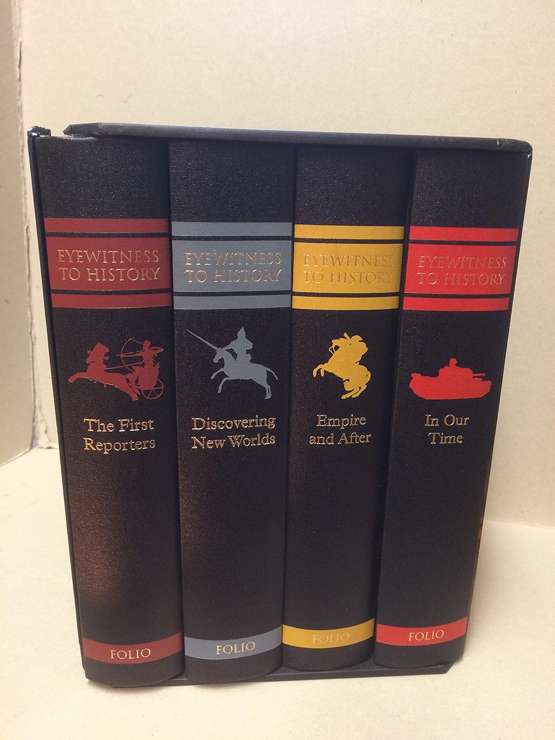 (4 Volumes) Eyewitness to History. the First Reporters. Discovering New ...