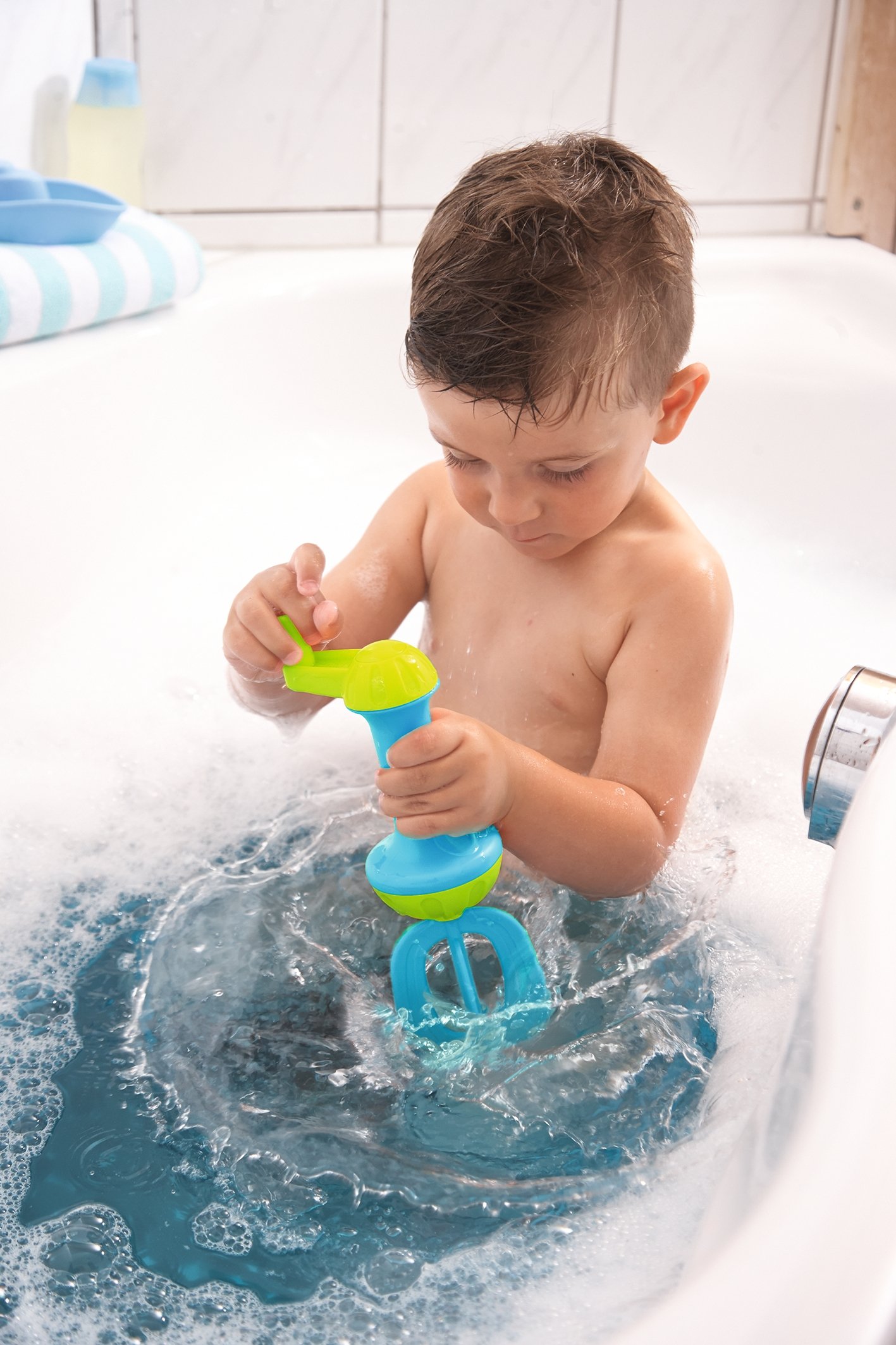 Snapklik.com : HABA Bubble Bath Whisk Blue - Tub Time Extra Bubbles ...