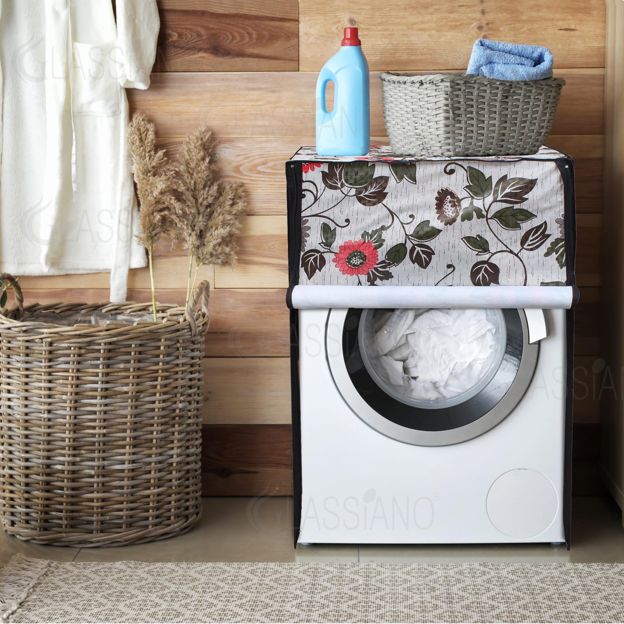 Kuber Industries Set of PVC Front Load Fully Automatic Washing Machine ...