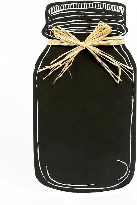 Amazon.com: DEI Mason Jar Wall Chalkboard : Home & Kitchen