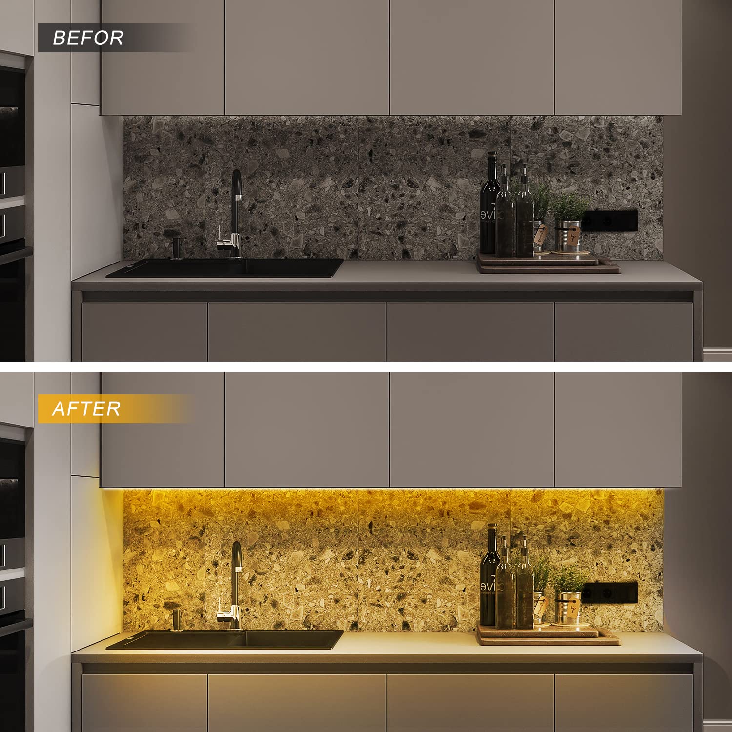 Snapklik.com : GUPUP 16.4ft COB Turnable Rope Light,Cool White LED ...