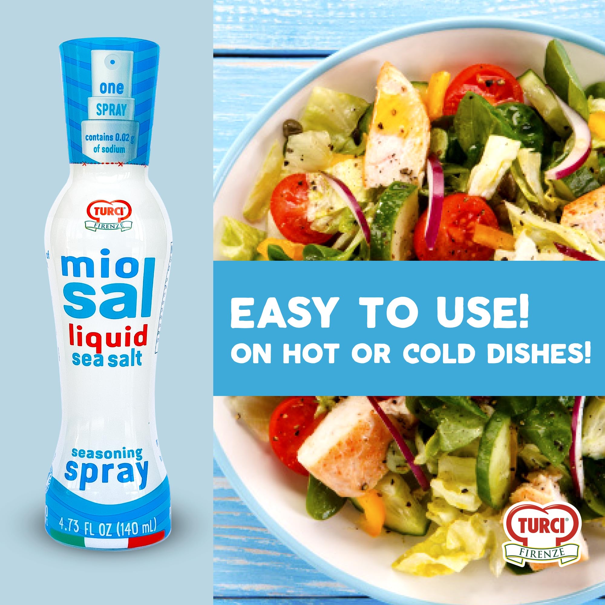 Snapklik.com : Turci Firenze Miosal Liquid Salt Spray For Food - 4.73 ...