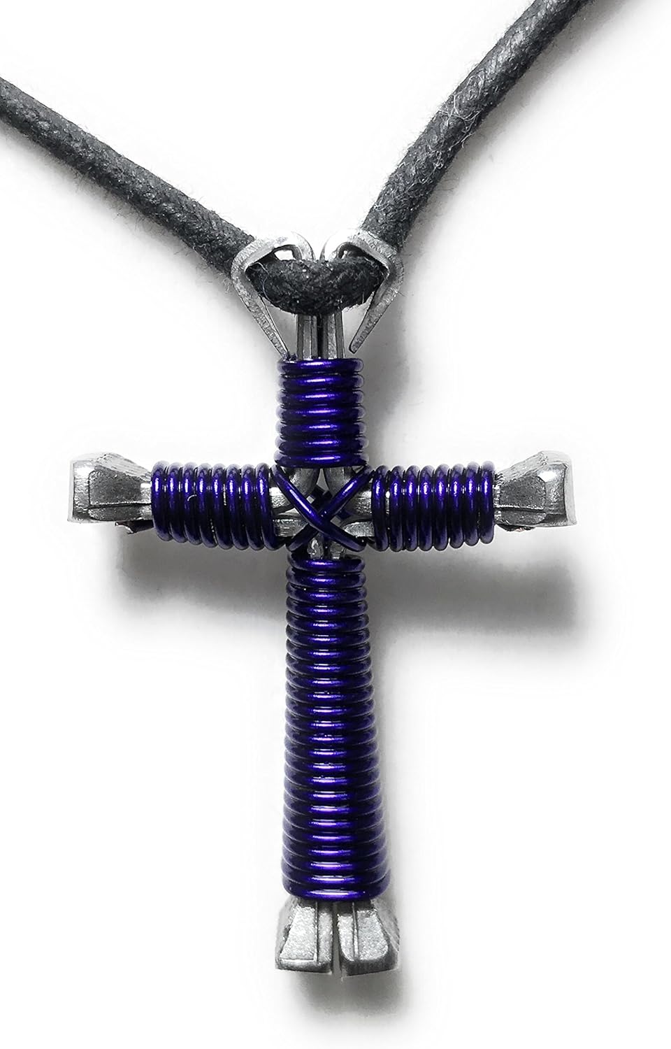 Disciples Cross (1 Cross Necklace Made in USA Orchid | Amazon.com