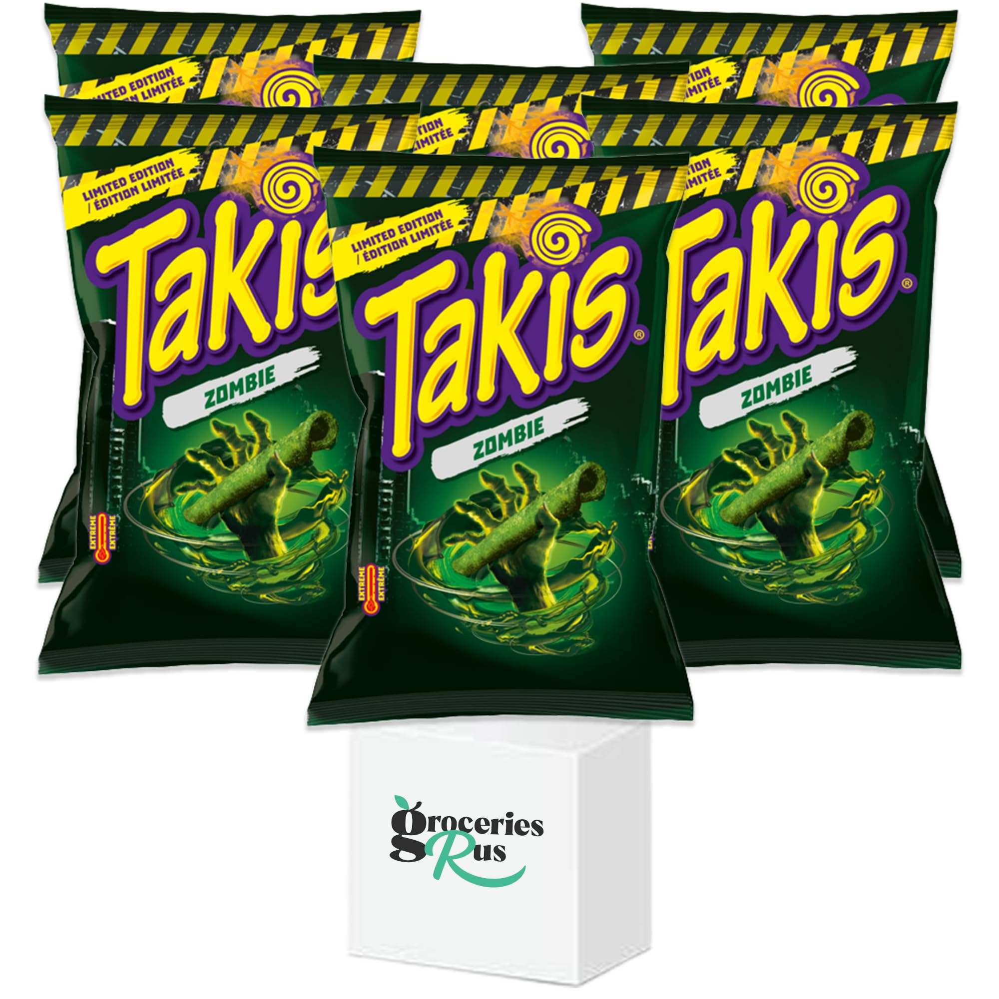 Takis Zombie Habanero Cucumber And Lime Rolled Tortilla Chips 280g ...