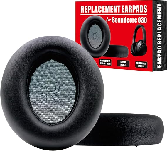 Amazon.com: Q30 Q35 Replacement Ear Pads Compatible for Anker Soundcore ...