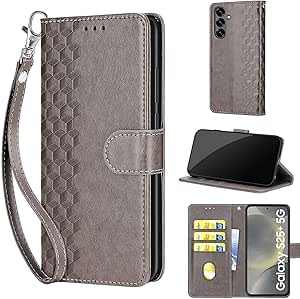 Amazon.com: Designed for Samsung Galaxy S25 Plus 5G Case Wallet,Women Flip Cover with Embossed ...
