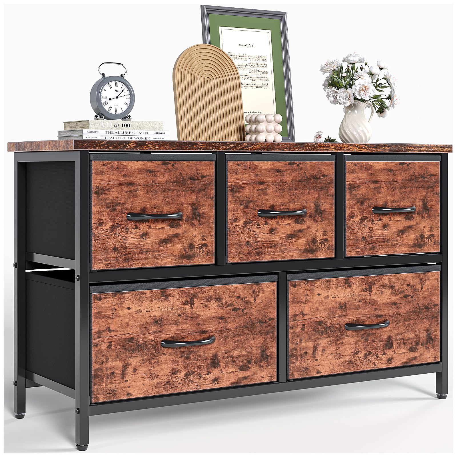 Simple Hogar Cajonera,Con 5 Cajones Cajonera para Recamara,Cajonera ...