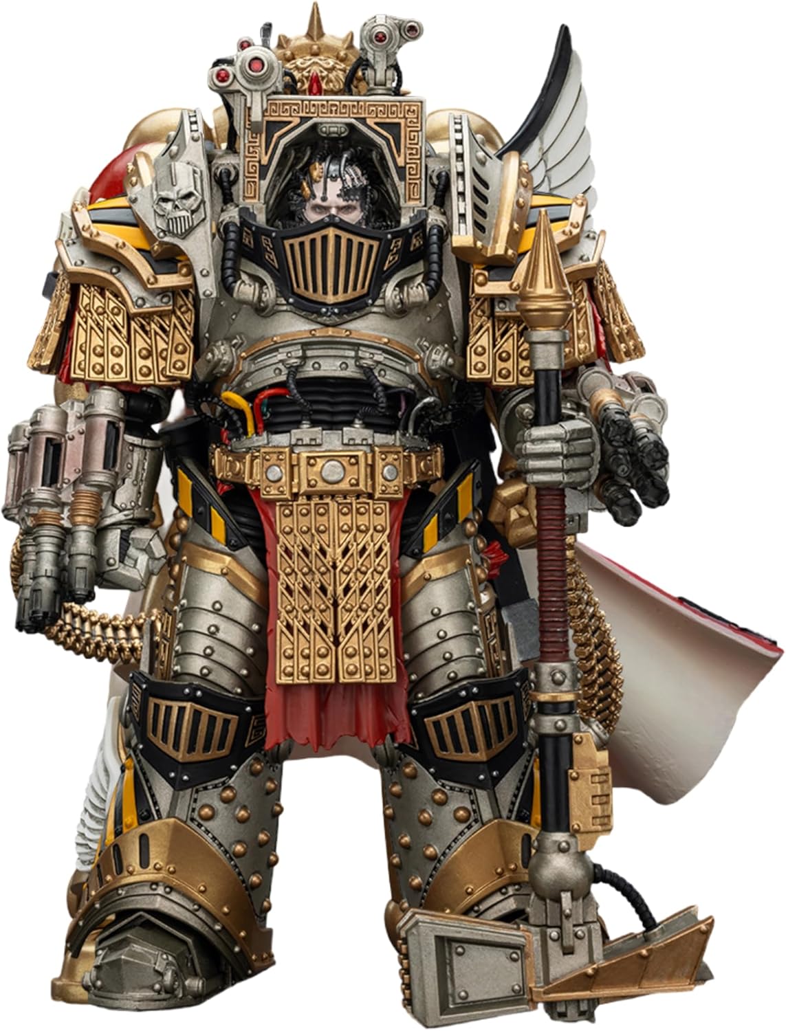 Amazon.com: JOYTOY Perturabo Warhammer 40k 1/18 Action Figure Iron ...