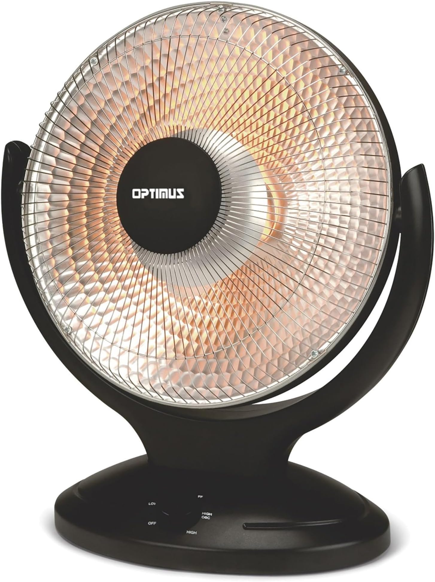 Amazon.com: Optimus Oscillation Parabolic Radiant Heater, Black : Home ...