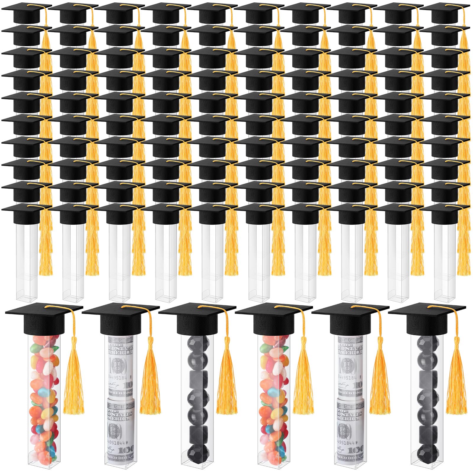 100 Set 2024 Graduation Gumball Tubes Graduation Party Favors Include ...