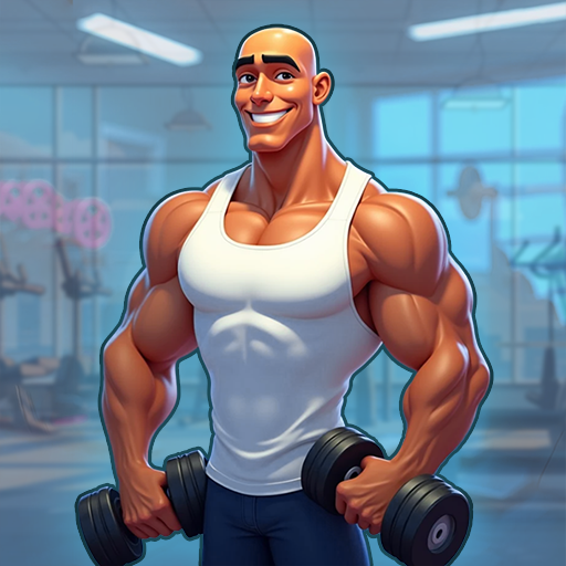 Gym Simulator Fitness Boy Ultimate Body Building Games: Virtual Body ...