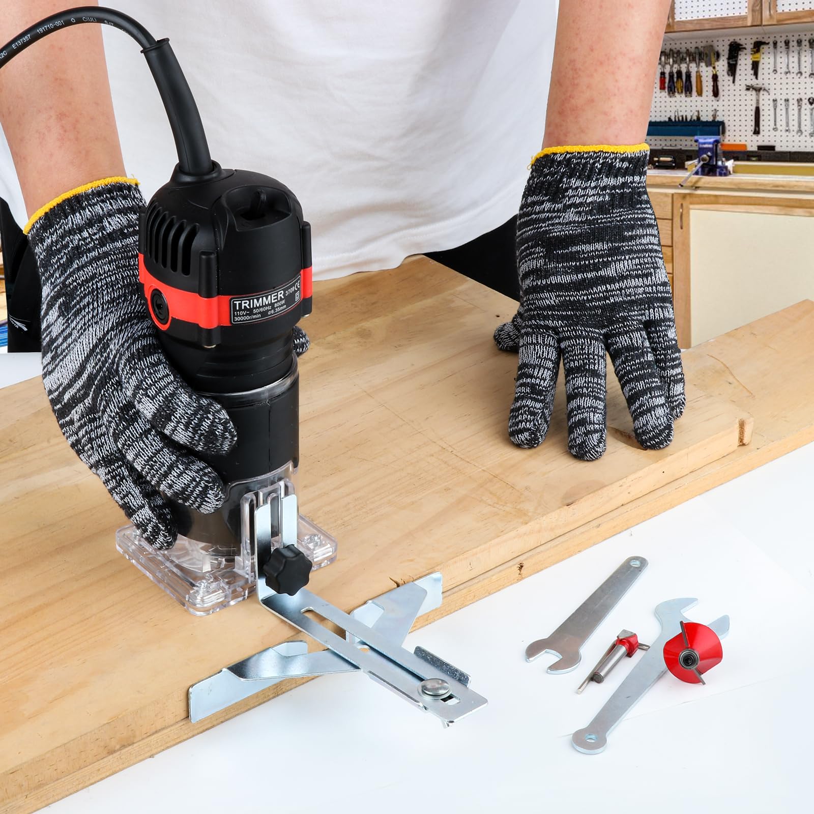 Snapklik.com : Router Tool, Hand Wood Router, 110V 800W Wood Routers ...