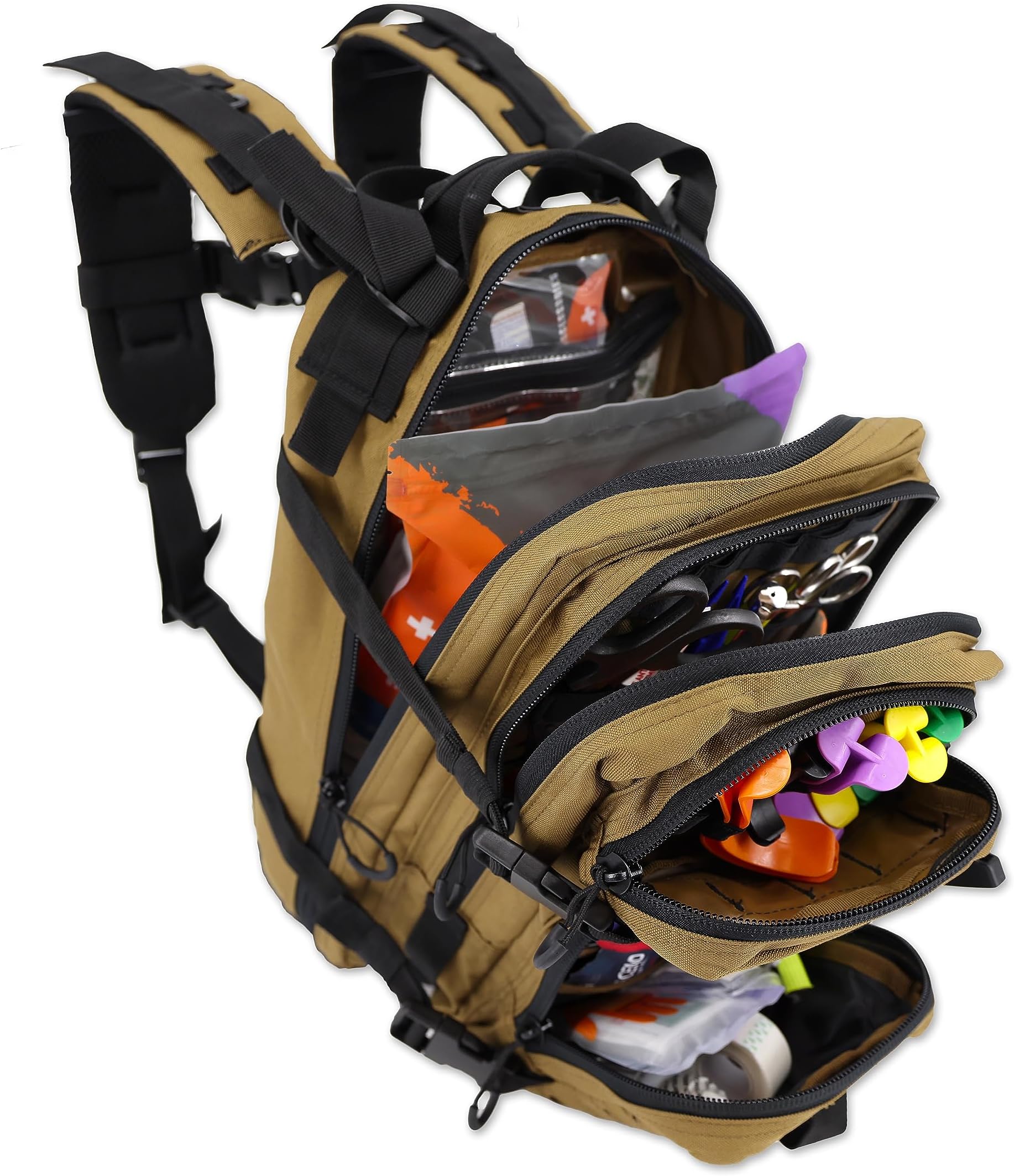 Amazon.com: Lightning X Stocked EMS/EMT Trauma & Bleeding First Aid ...