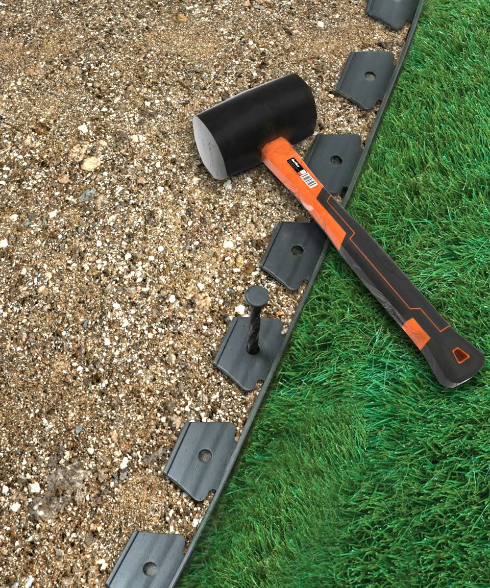 Snapklik.com : Meboyz 50 Pack Of 8-inch Plastic Landscape Edging Spikes ...