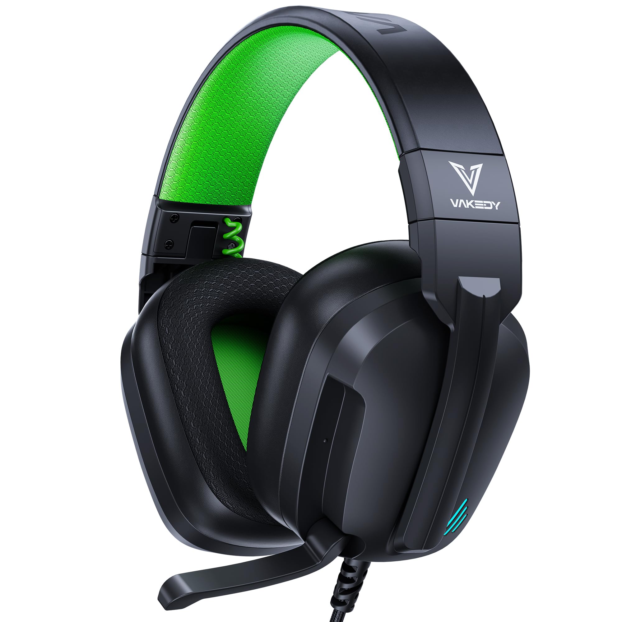 Amazon.com: Vakedy HW11 Gaming Headset for PS4 PS5 Xbox Series X/PC/Switch Gaming Headphones ...
