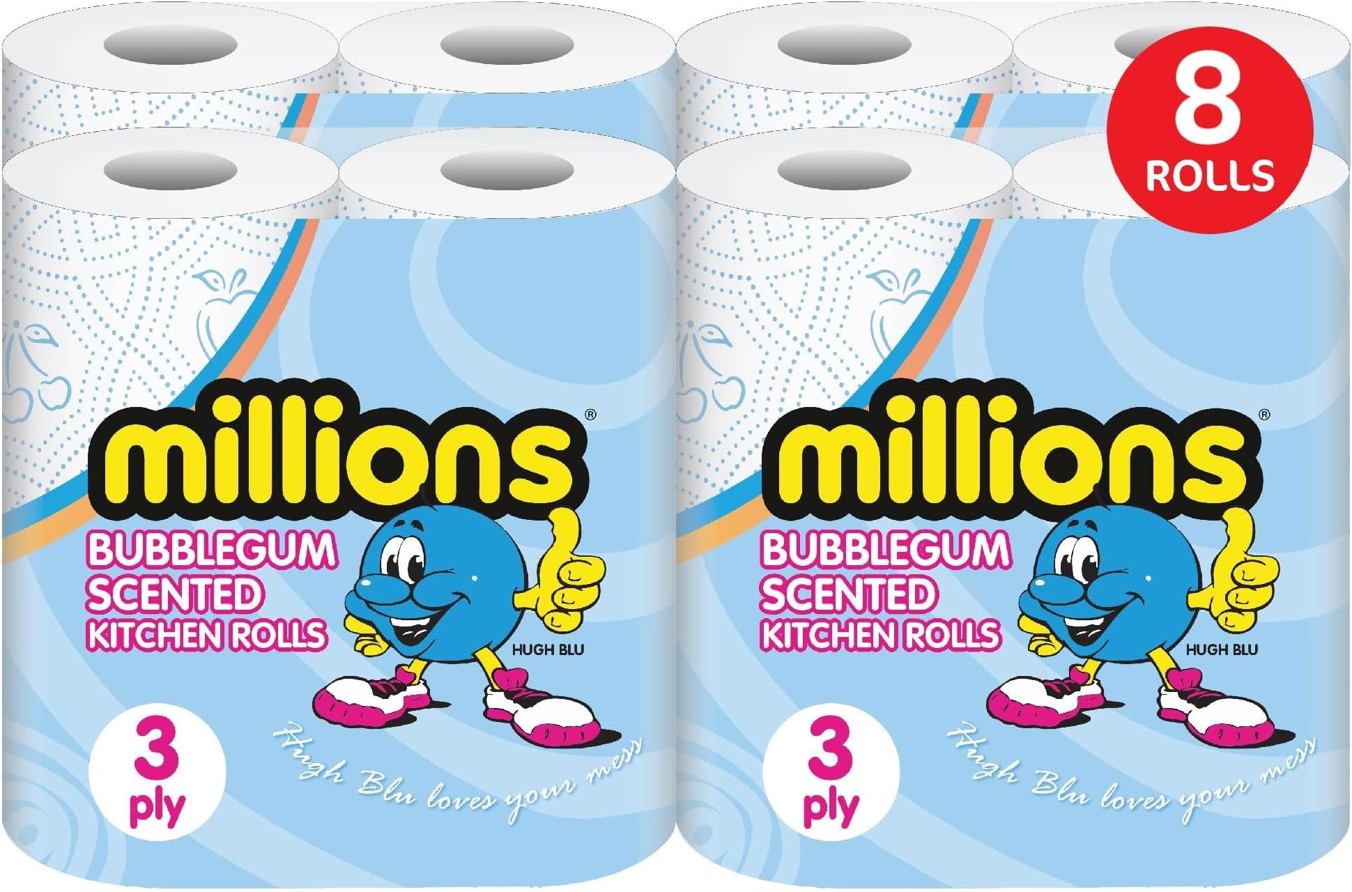 15 Rolls of 3ply Nicky Elite Super Absorbent Kitchen Towels - 50 Sheets ...