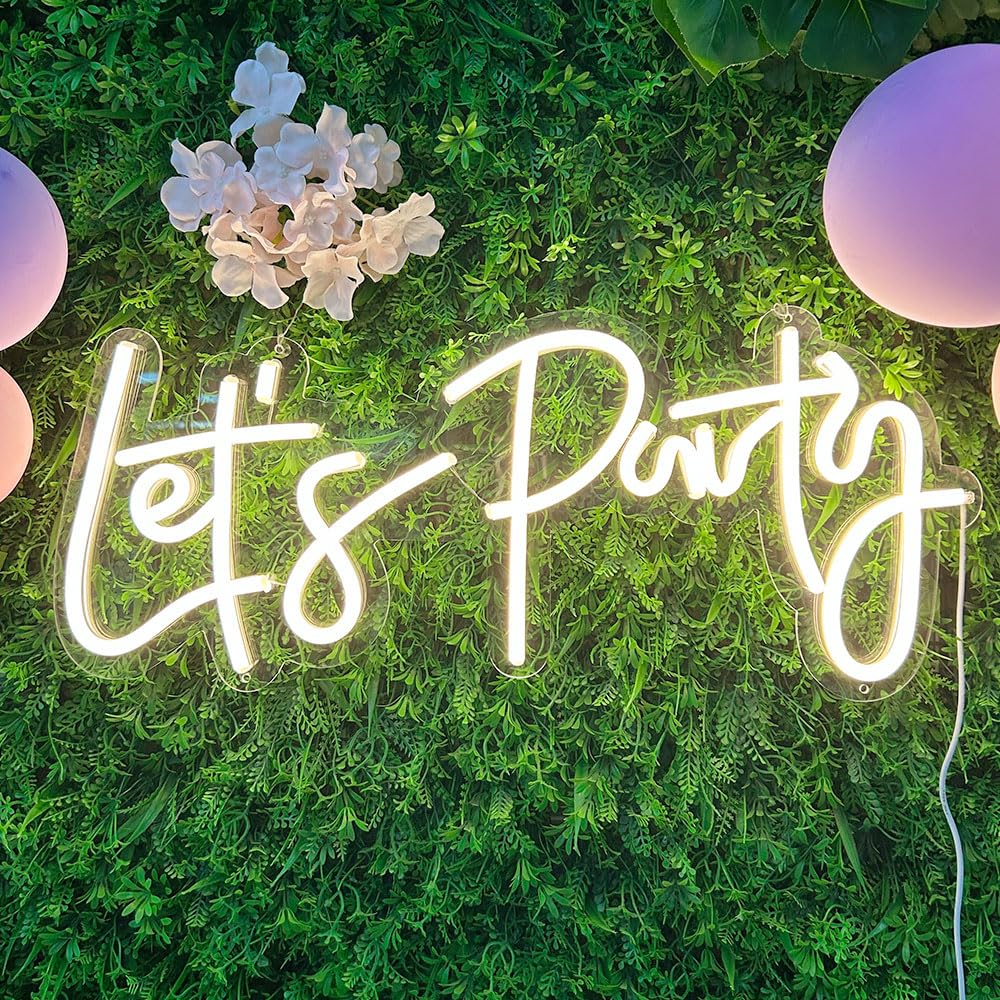 Lets Party Signs