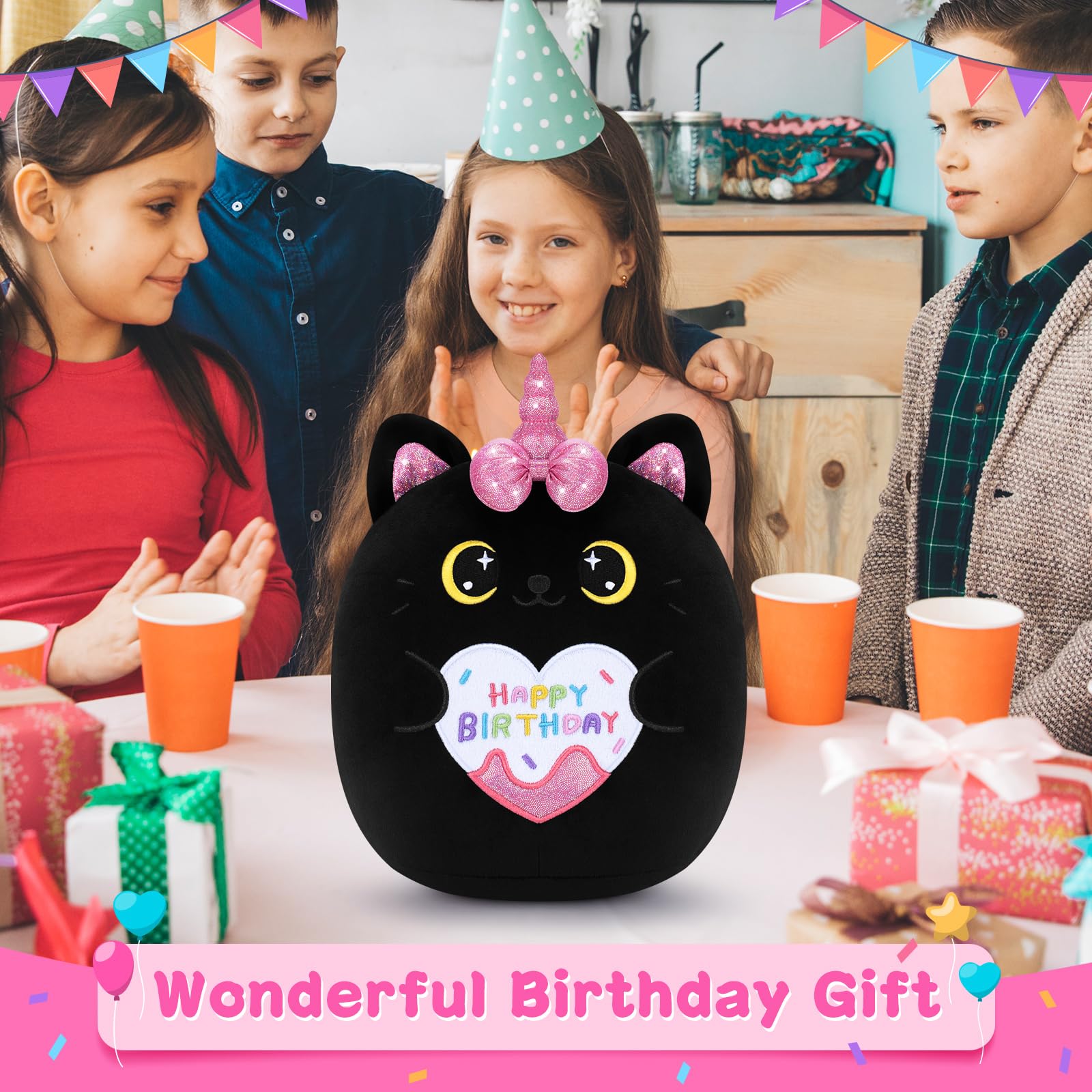 Snapklik.com : Auspicious Beginning Happy Birthday Gift Black Unicorn ...