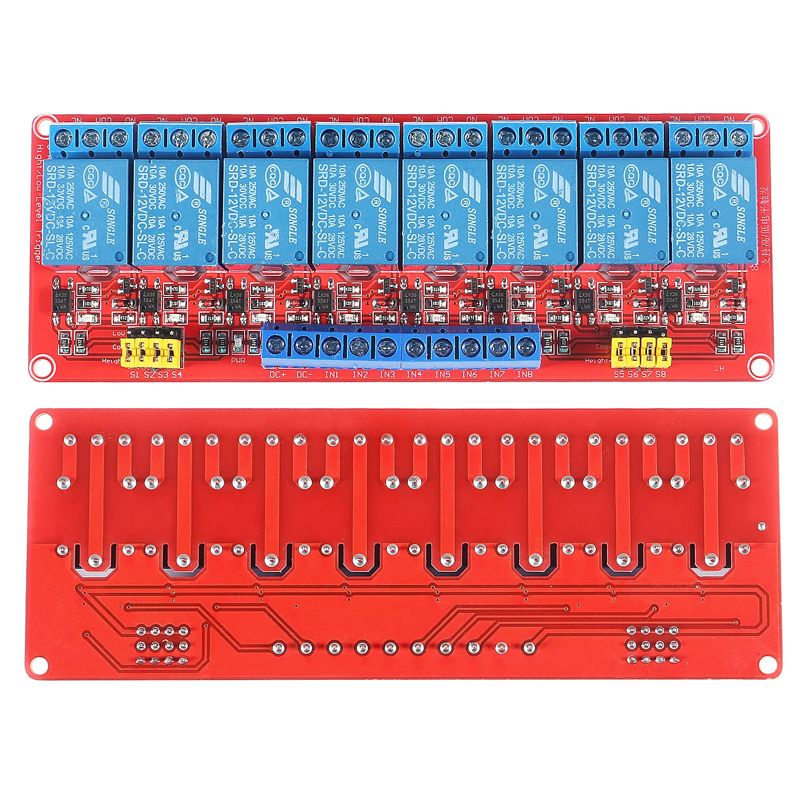 Snapklik.com : 2PCS 12V Relay Module