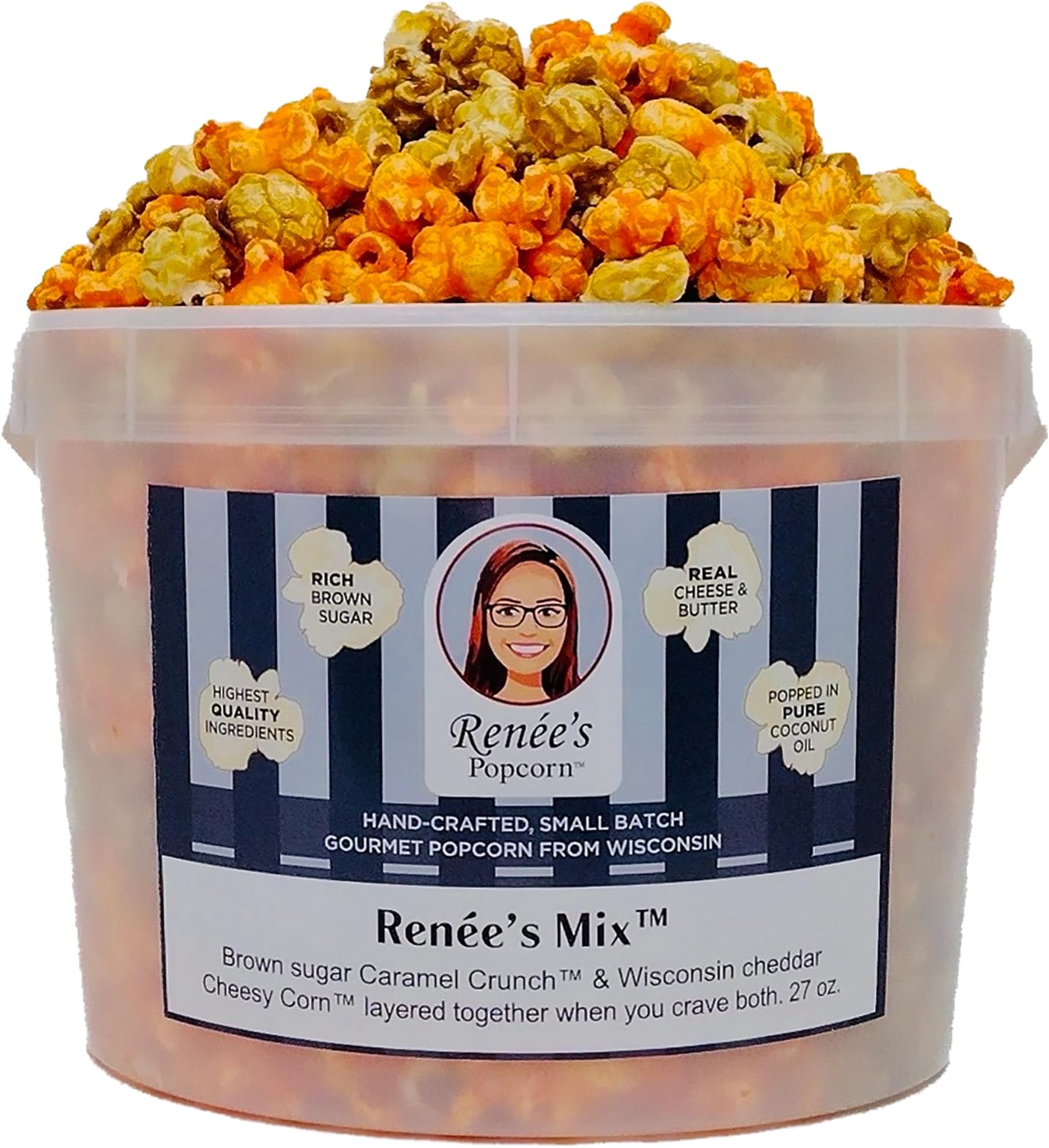 Amazon.com: Renée’s Mix™ Gourmet Popcorn – Mix of brown sugar Caramel ...