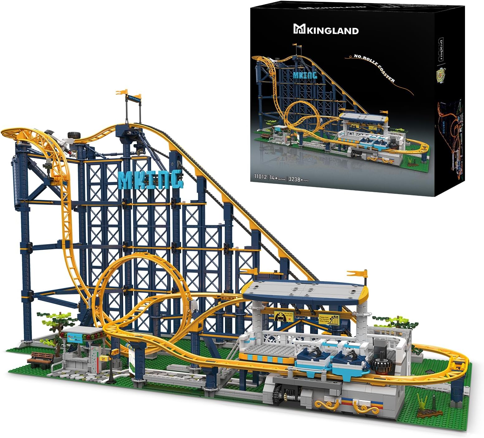 LEGO Creator Expert Roller Coaster 10261 Building Kit : Amazon.com.au ...