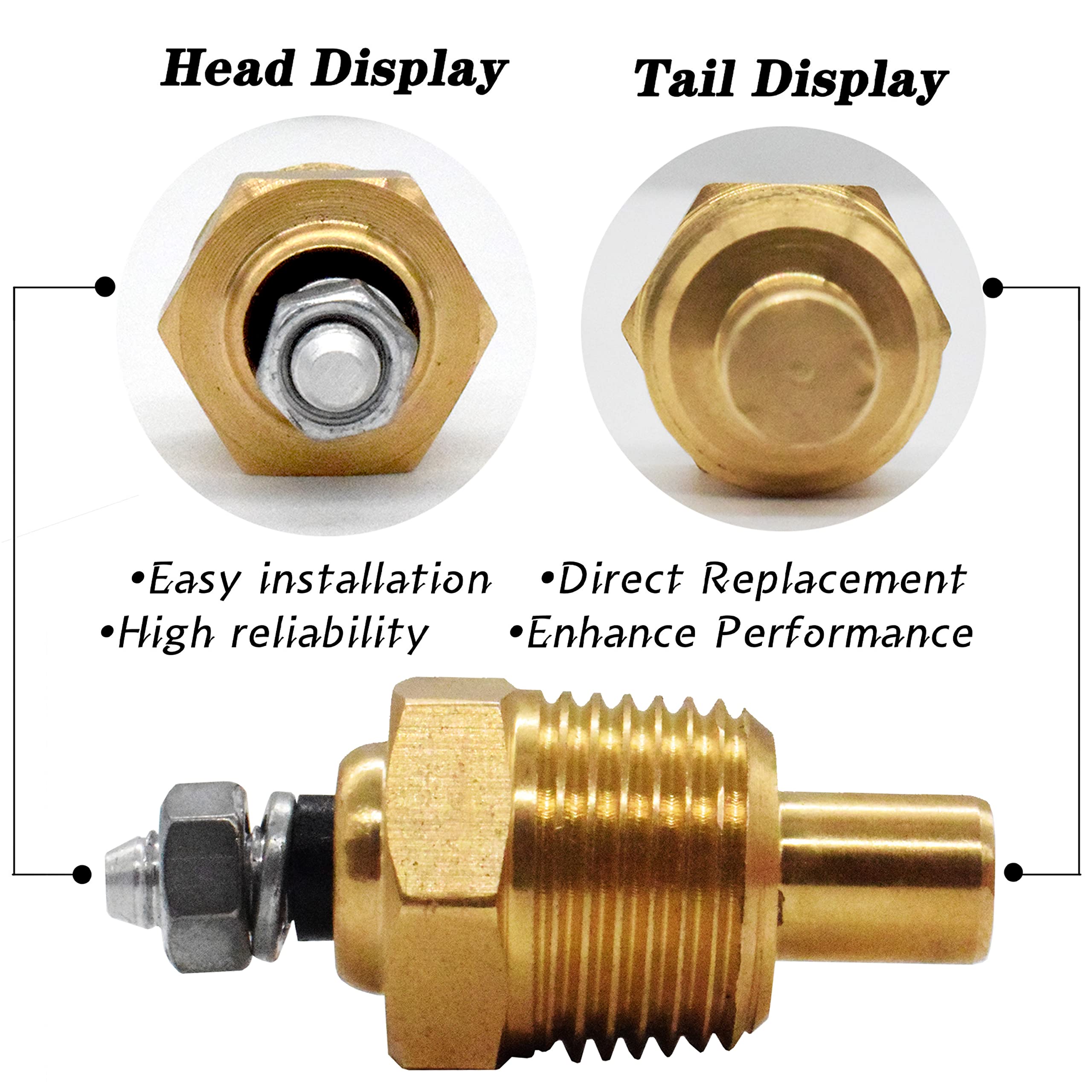 Snapklik.com : Water Temperature Sensor For Mercruiser Volvo OMC ...