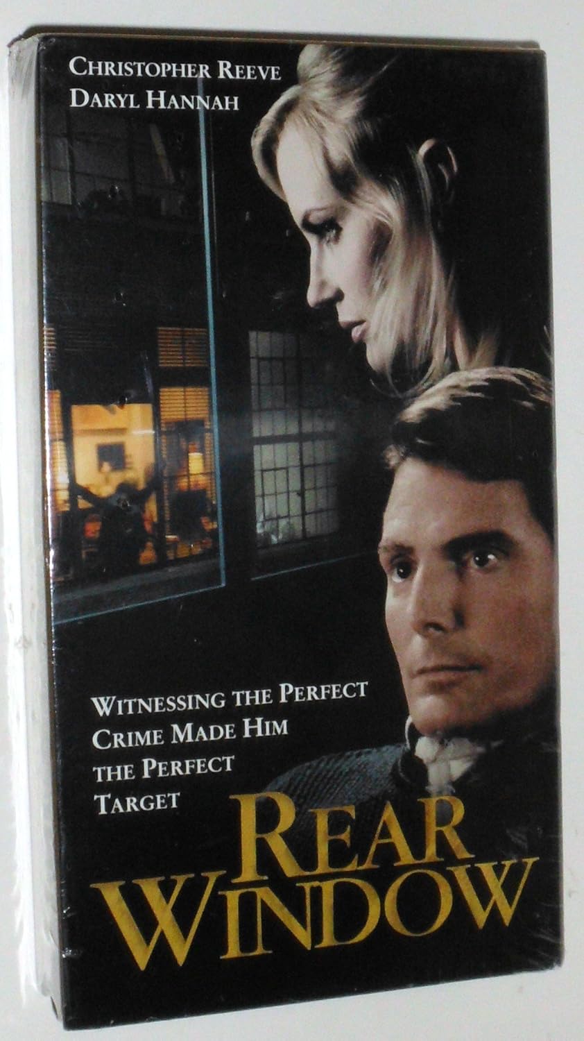 Rear Window [VHS] : Christopher Reeve, Daryl Hannah, Robert Forster ...