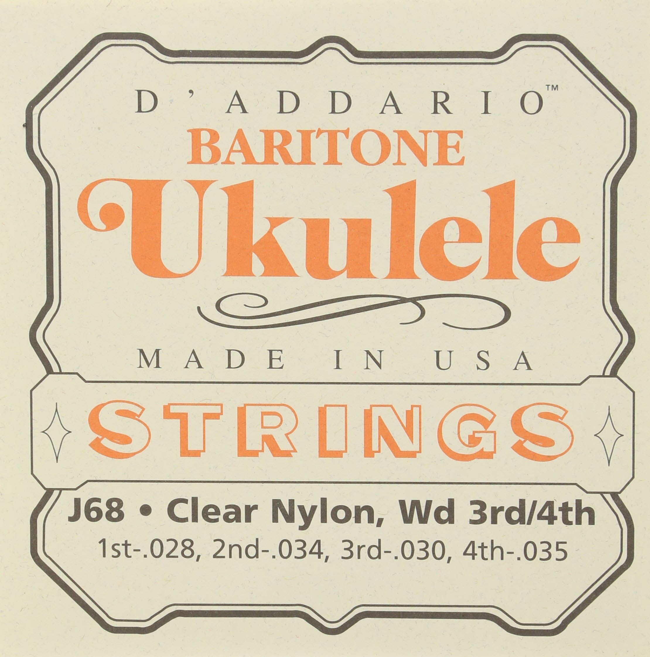 Amazon.com: Aquila Baritone Ukulele Strings (53533) : Musical Instruments